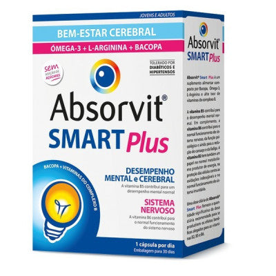 Absorvit Smart Plus Caps X 30 – Farmácias Reis Barata